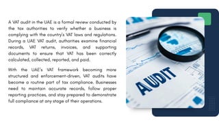 VAT Audit Checklist UAE - Complete FTA Compliance Guide.pdf
