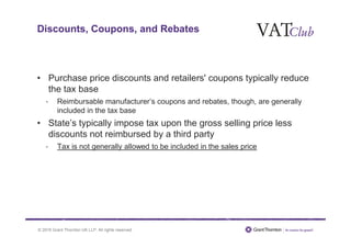 U.S. State and Local Indirect Tax Overview | PDF