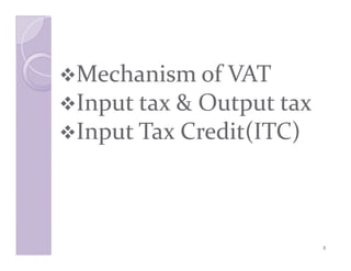Vat concepts | PPT