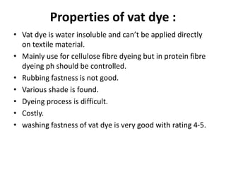 vatdyefullpdf notes for studying student | PPT