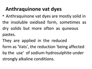 Vat+dyes | PPT