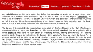 Valentines day's Info | PPTX