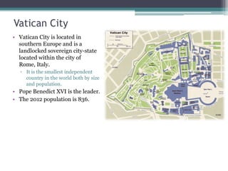 Vatican city | PPTX