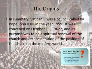 Vatican ii | PPTX