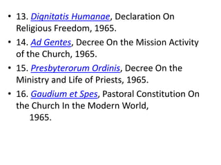 Vatican ii modernerarevised | PPTX