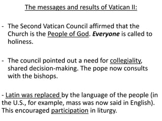 Vatican ii modernerarevised | PPT