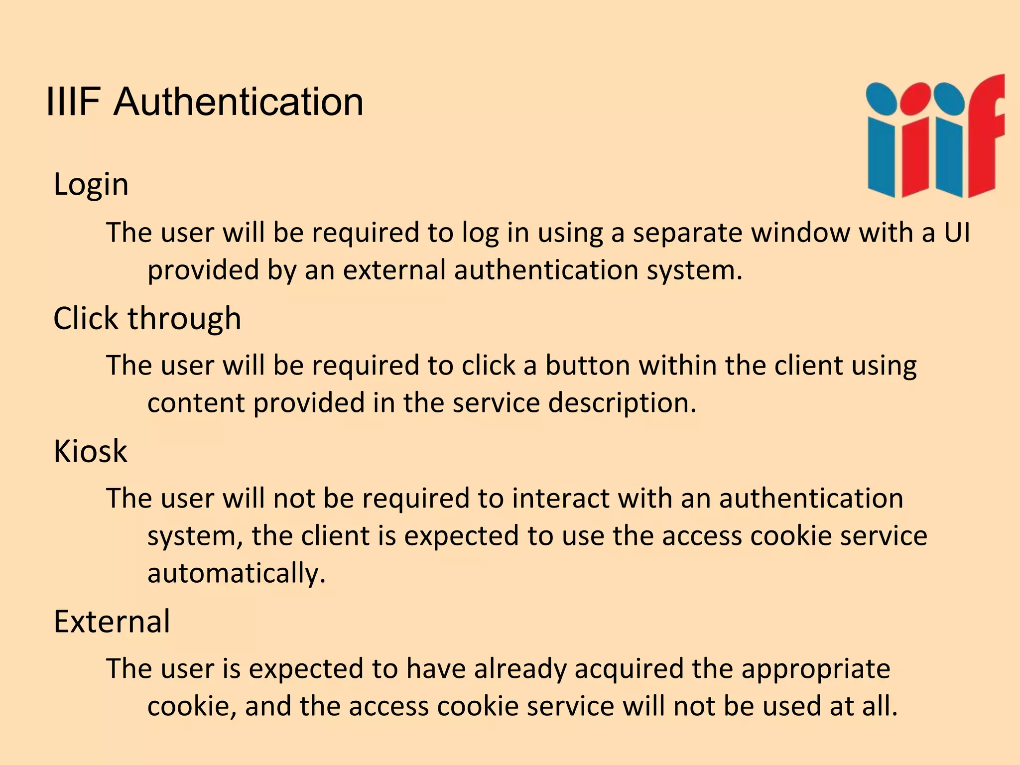 Introduction to Annotation, Content Search, and IIIF Authentication ...
