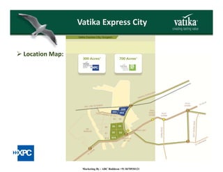 Vatika Turning Point, Sector 88B, Dwarka Expressway, Gurgaon | PPT
