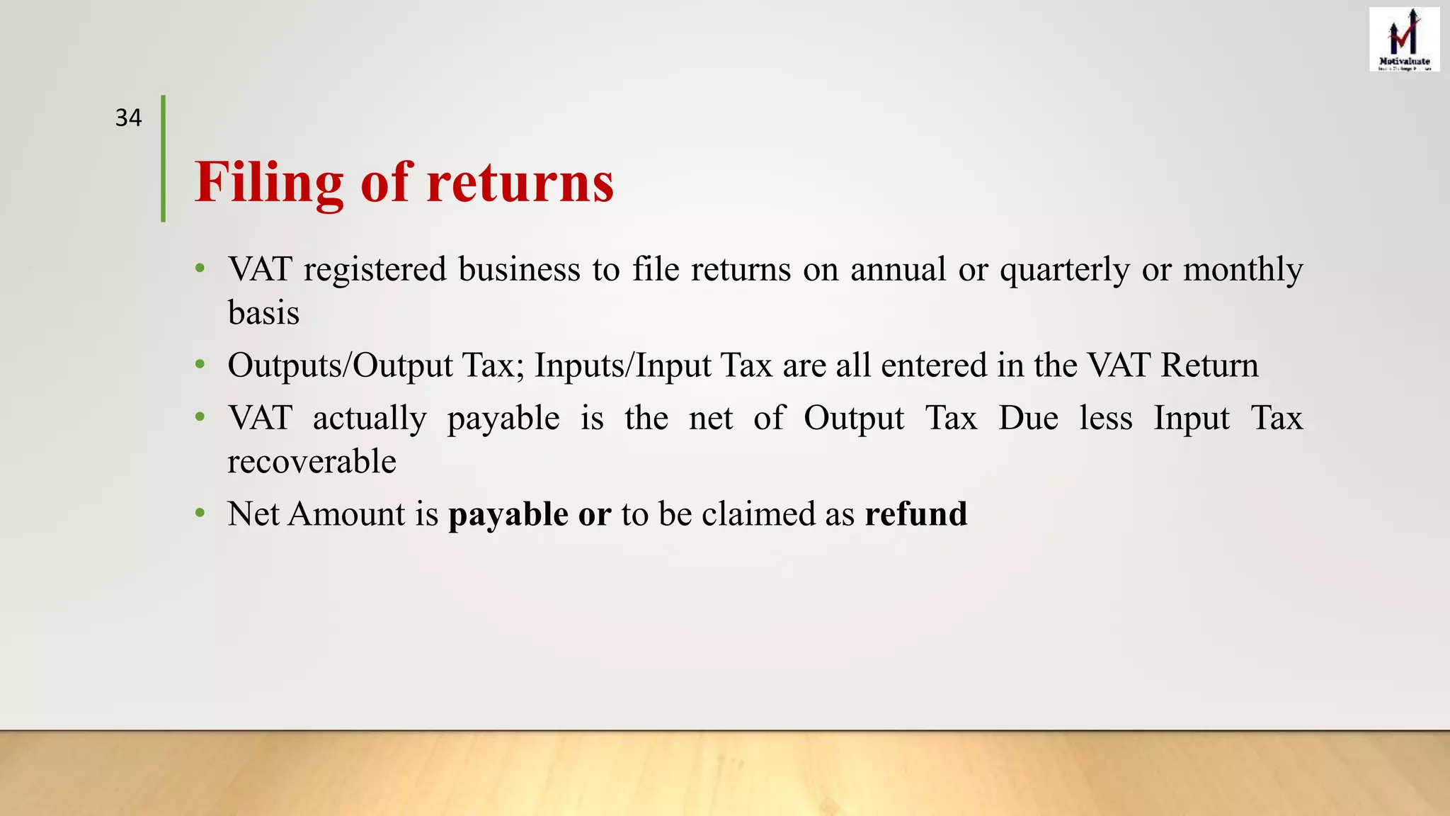 Value Added Tax (VAT) in UAE | PPTX