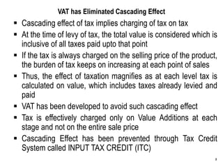 VAT in India by Mohmed Amin Mir | PPT