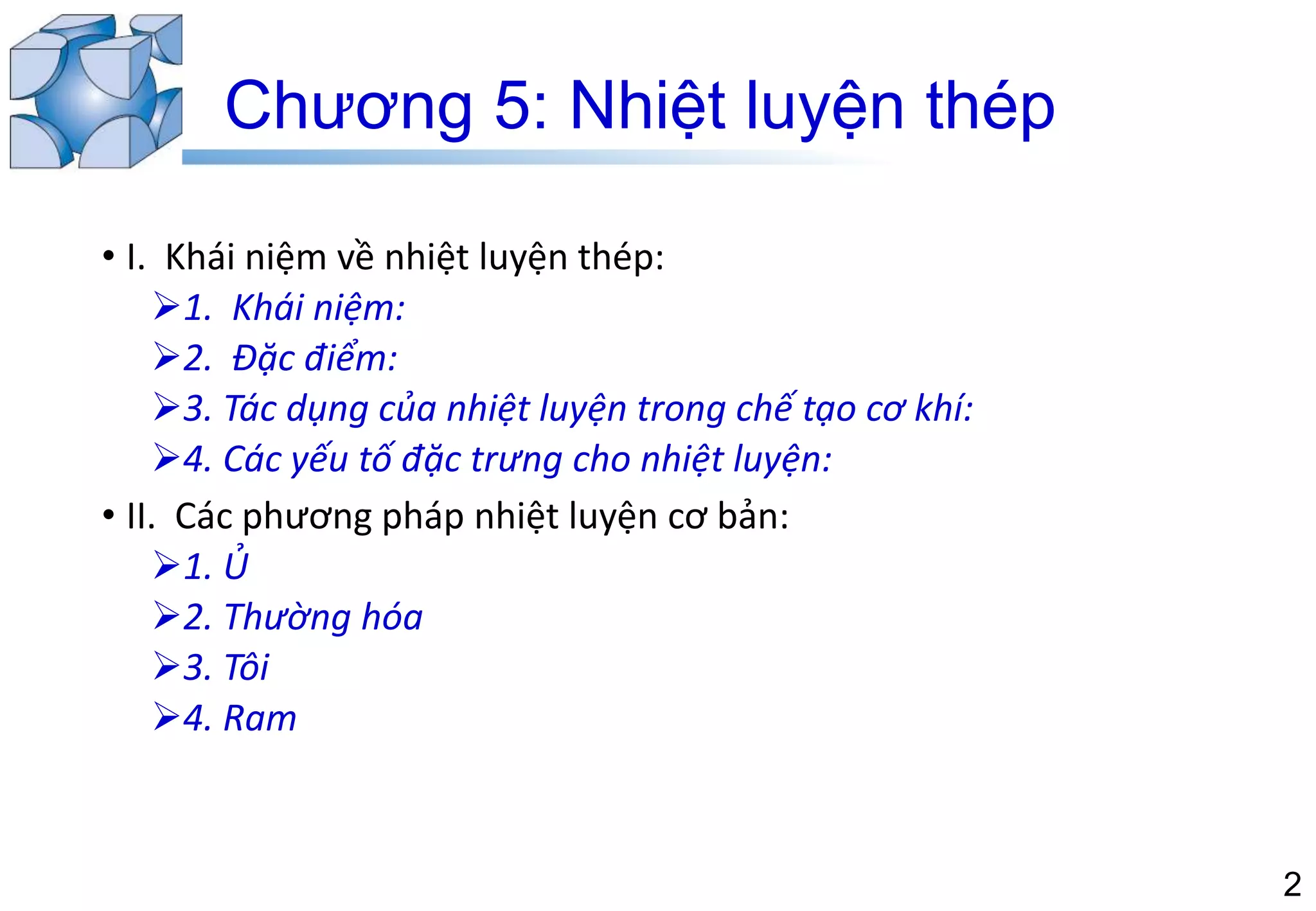 Vat lieu co khi 5 nhiet luyenthep | PPTX