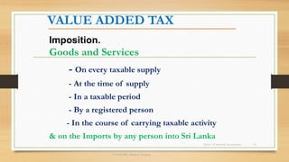 VAT (GST) and NBT | PPTX