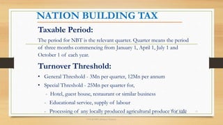 VAT (GST) and NBT | PPTX
