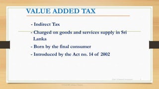 VAT (GST) and NBT | PPTX