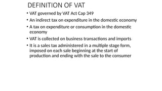 VALUE ADDED TAX (VAT) IN UGANDA notes.pptx