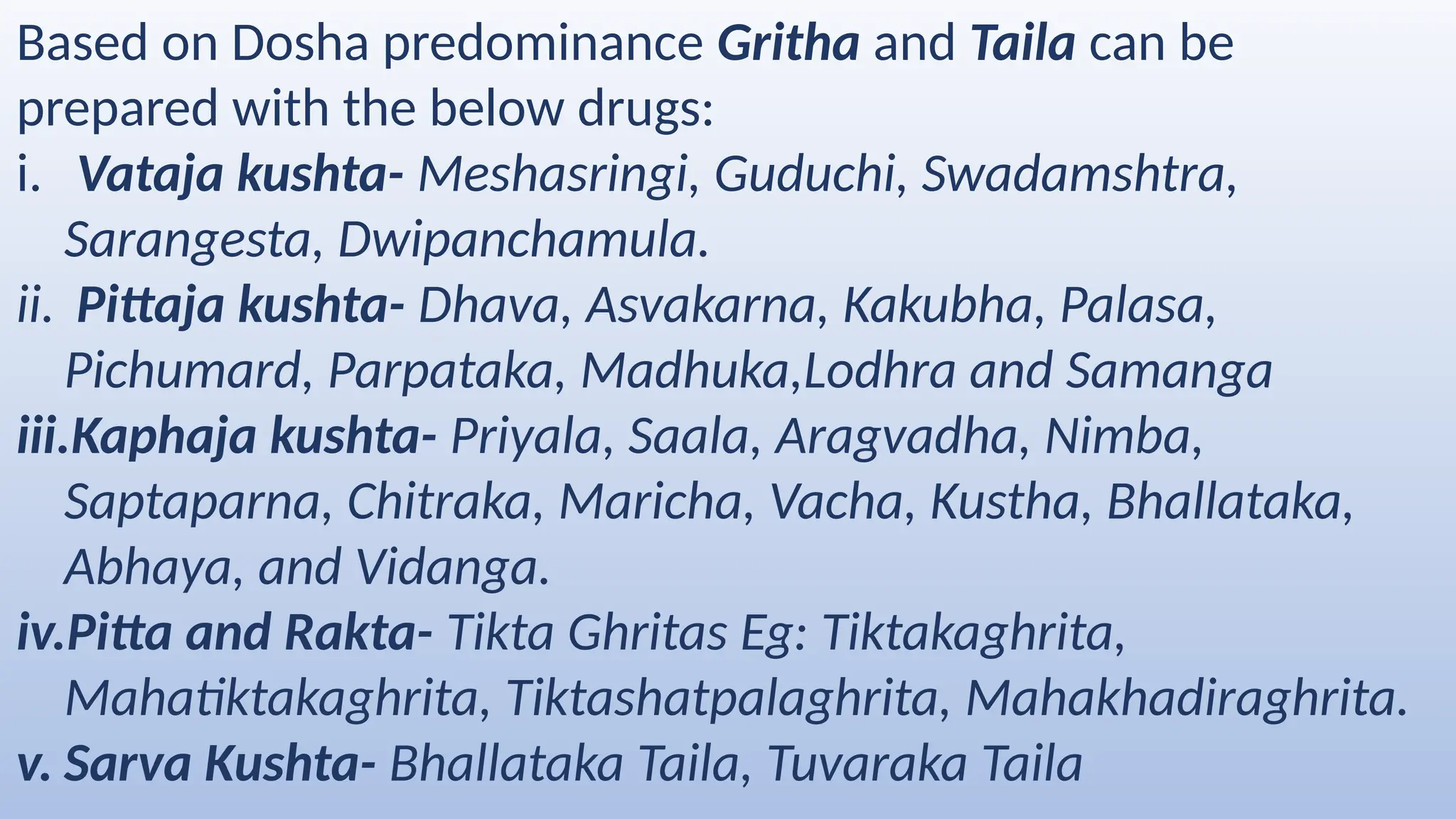 'Vatottrareshu Sarpi' in kustha chikitsa presentation.pptx