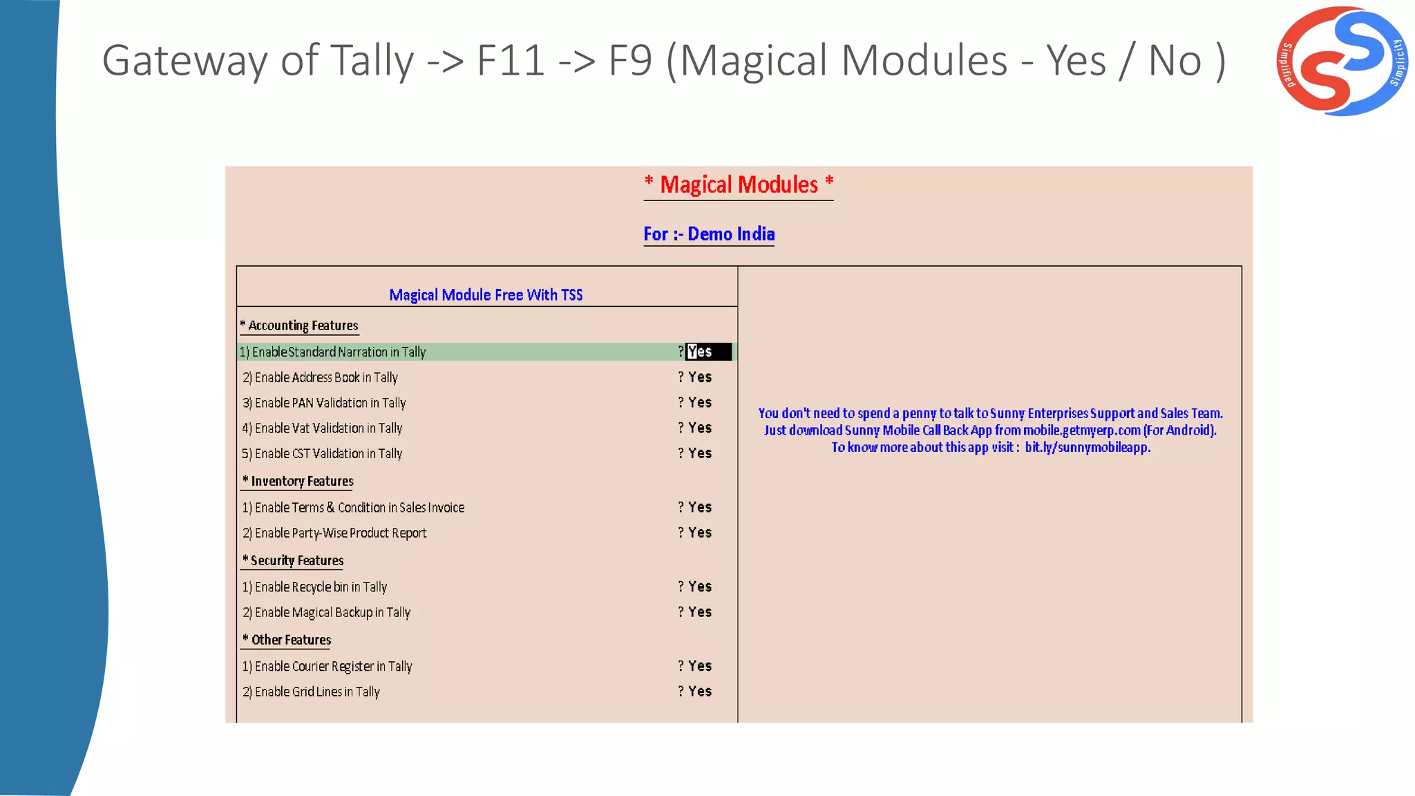 Vat Cst Pan Validation From Tallyerp 9 Ppt 7983