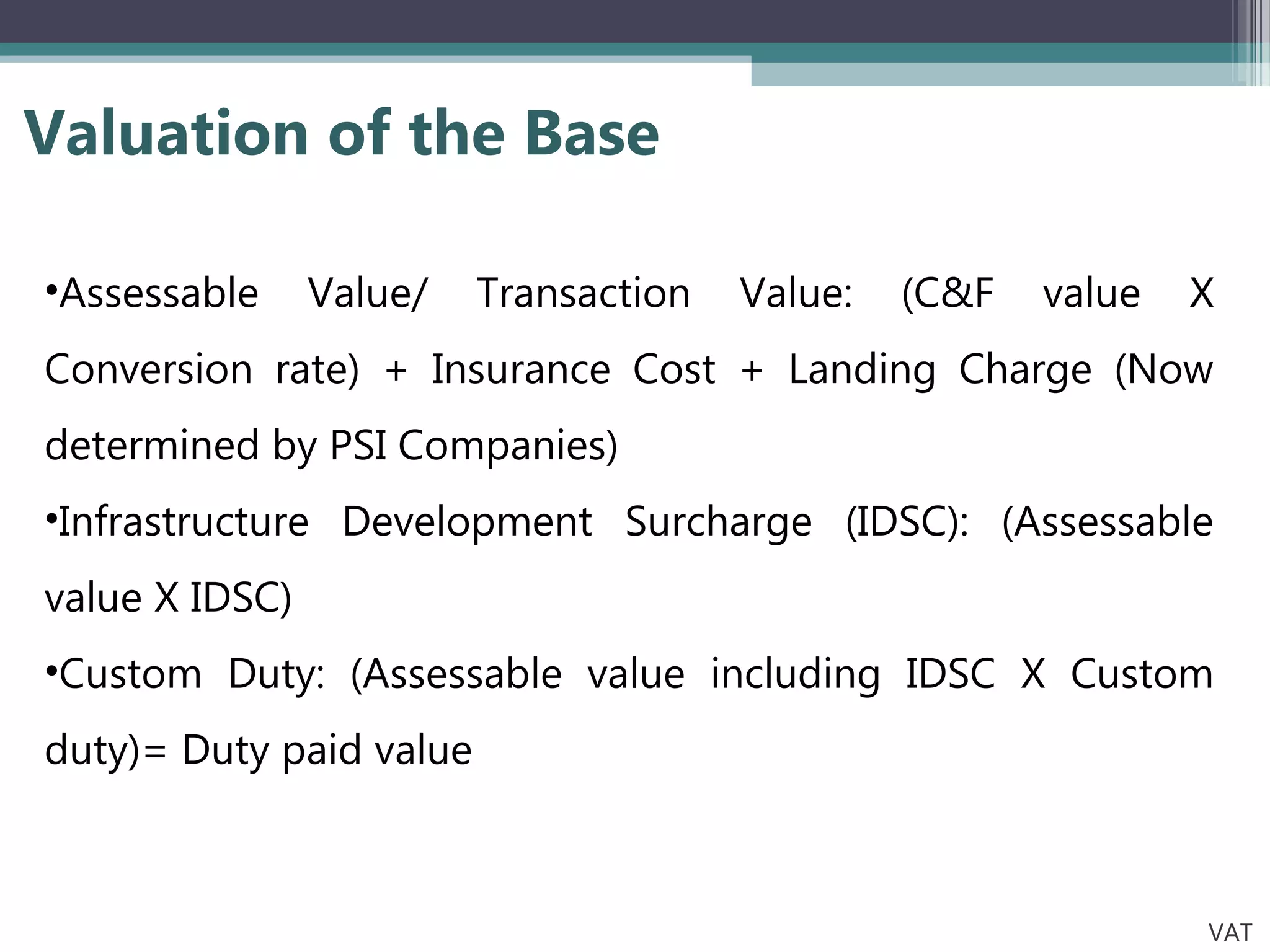 Vat presentation part 2 and calculation of value added tax. | PPT