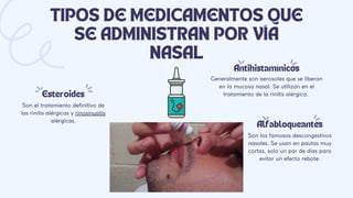 vía tópica e instilación nasal en enfermería | PDF