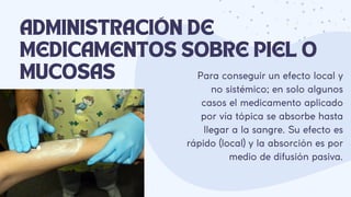 vía tópica e instilación nasal en enfermería | PDF