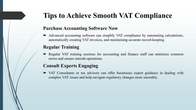 VAT Registration Outlined In UAE: Benefits and Requirements | PPT