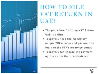 Vat return in Dubai, UAE: Here's Everything you need to know | PPTX