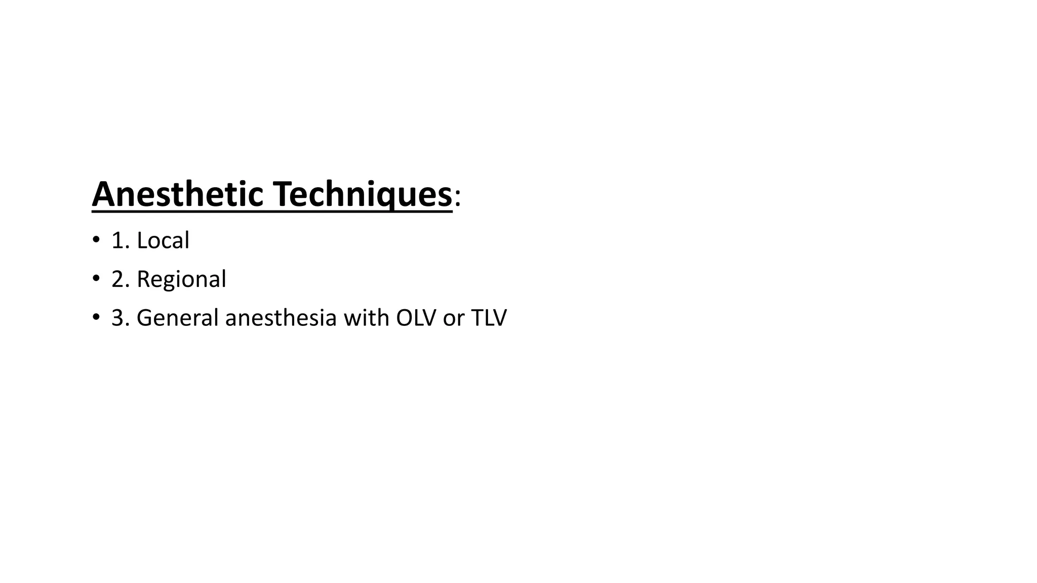 ANAESTHESIA FOR THORACOSCOPY AND VATS | PPTX
