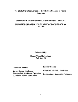 Rasna project report | PDF