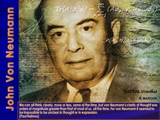 John Von Neumann Family