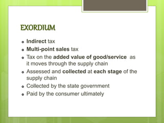 Introduction to VAT | PPTX | Commodities | Economy
