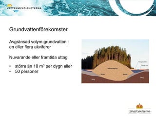 Vattenforvaltning med fokus pa grundvatten carola lindeberg | PDF