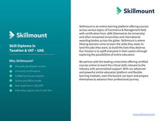 Chapter 08 - Reverse Charge Mechanism | Taxation & VAT - UAE | Skillmount Online Diploma with ...