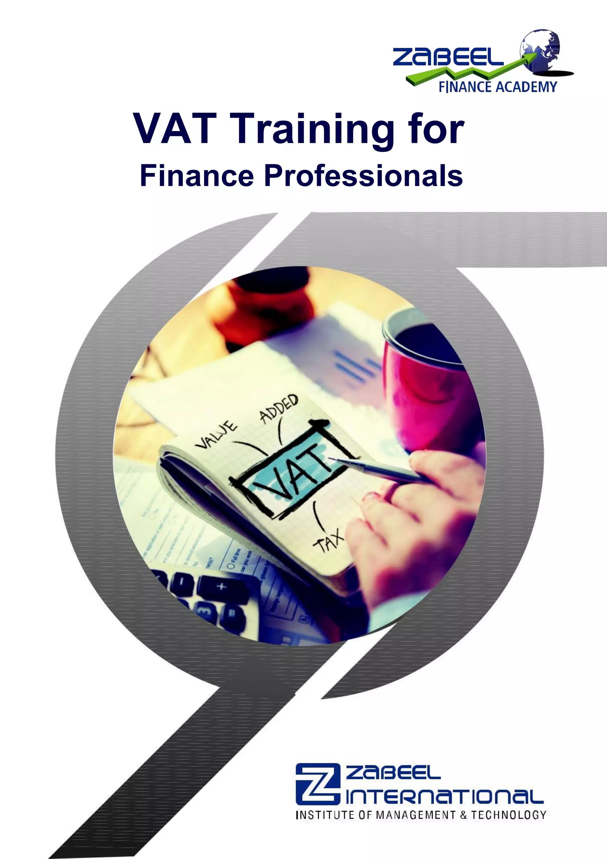 VAT Training Course | PDF