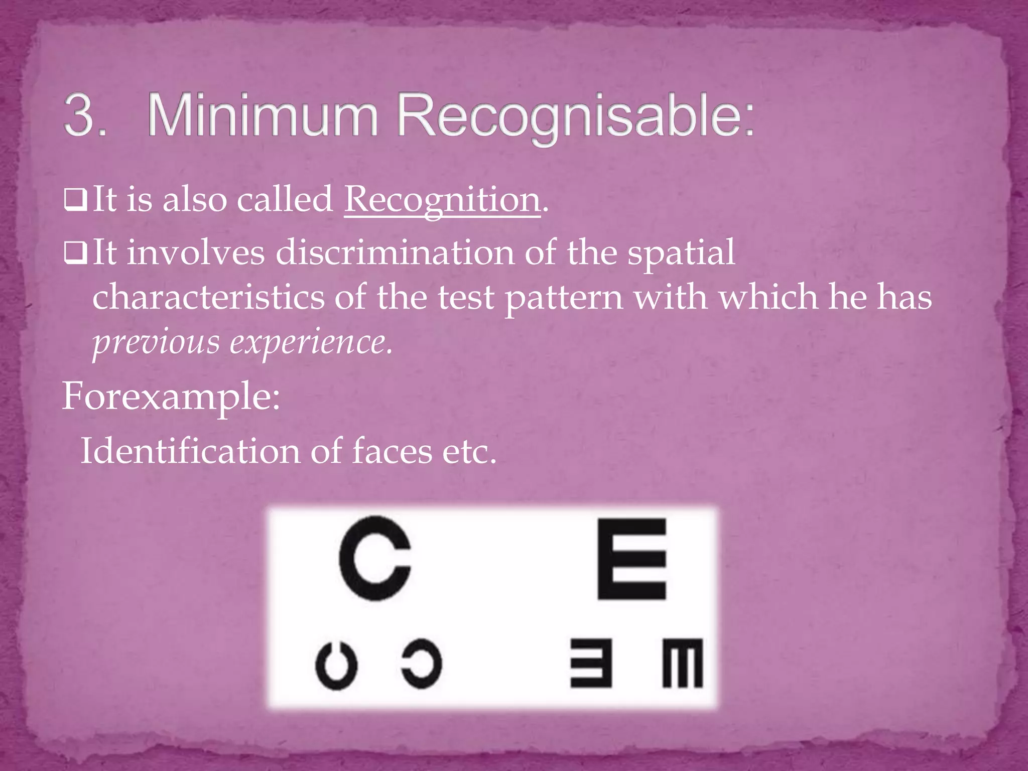Visual acuity, visual acuity types and factors | PPTX