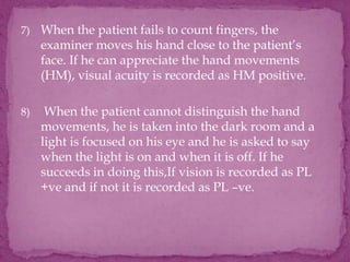 Visual acuity, visual acuity types and factors | PPTX