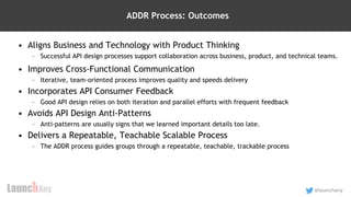 Refining Your API Design - Architecture and Modeling Learning Event | PPT