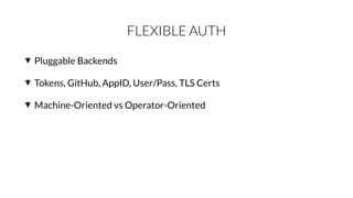 Hashicorp Vault: Open Source Secrets Management at #OPEN18 | PDF