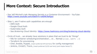 Delivering Secret Zero: Vault AppRole with Terraform and Chef | PPTX