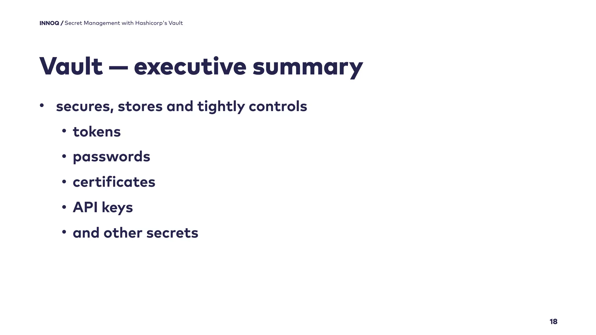 Secret Management with Hashicorp’s Vault | PDF