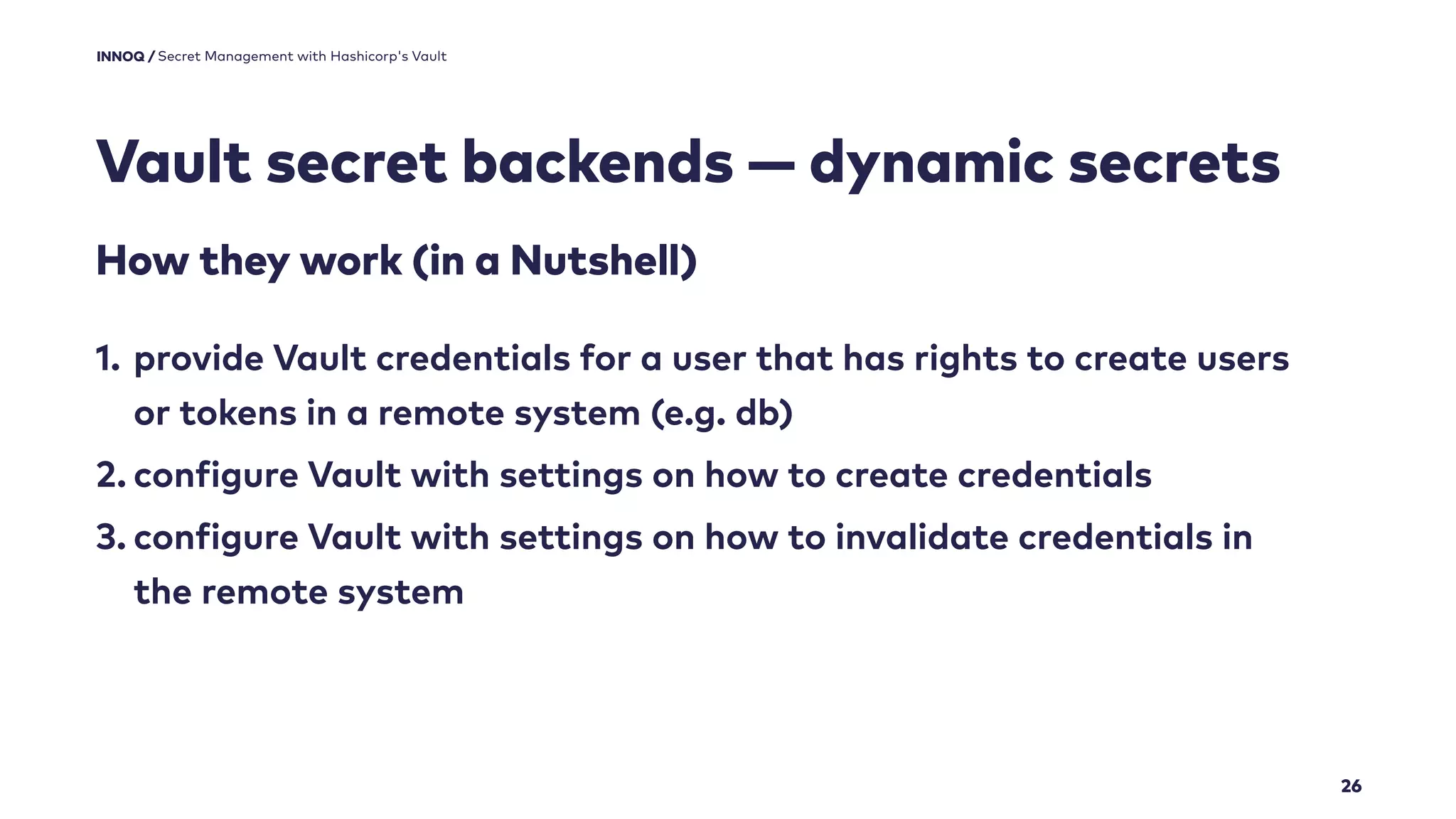 Secret Management with Hashicorp’s Vault | PDF