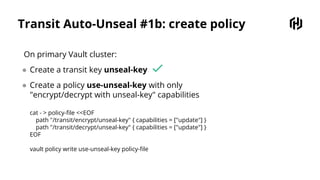 Vault 1.1: Secret Caching with Vault Agent and Other New Features | PDF ...
