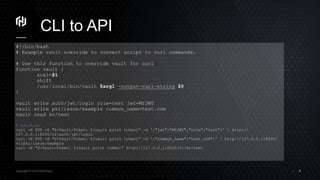 Vault Secrets Via API for the REST of Us | PPT