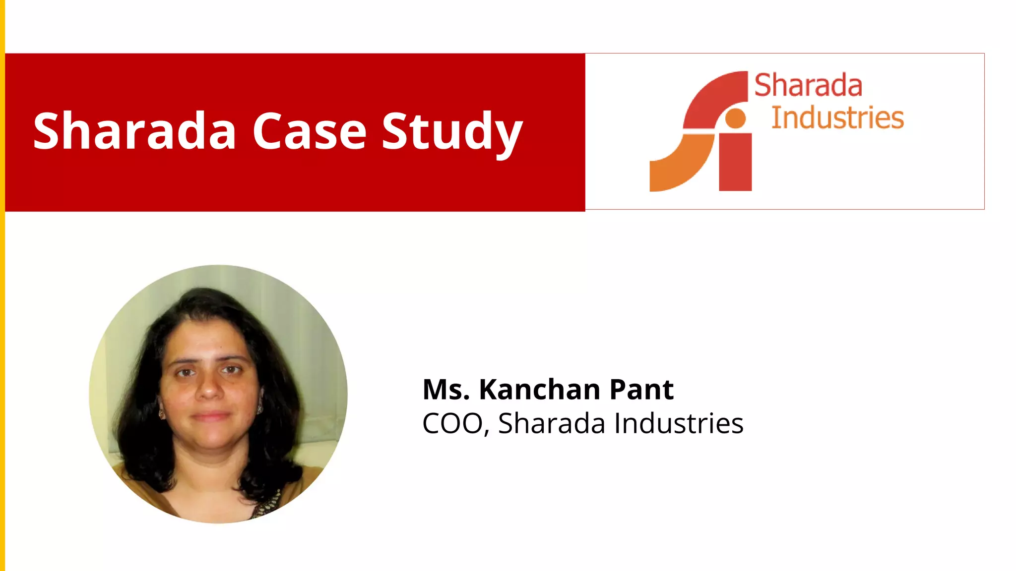 Webinar - Sharada Industries' Success Story with Vaultastic | PDF