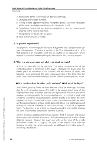 Career Guide Private Equity and Hedge Fund Interview | PDF