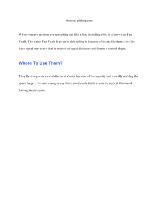 Vaulted ceiling guide history, types, pros, cons, and inspirational ...