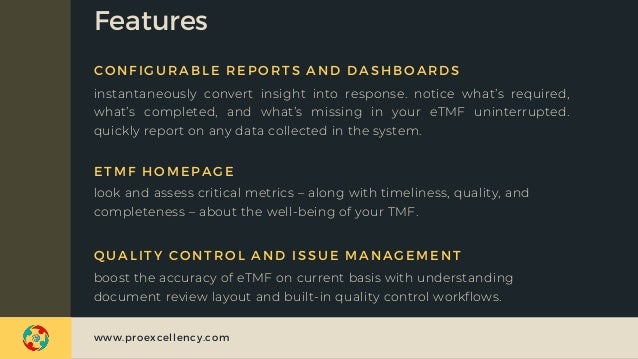 Veeva Vault eTMF online training By Proexcellency | PPTX