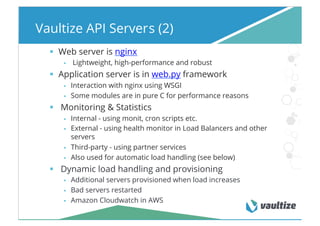 Vaultize Cloud Architecture - Enterprise File Sync and Share (EFSS) | PDF