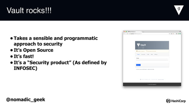 HashiCorp Vault Plugin Infrastructure | PPT
