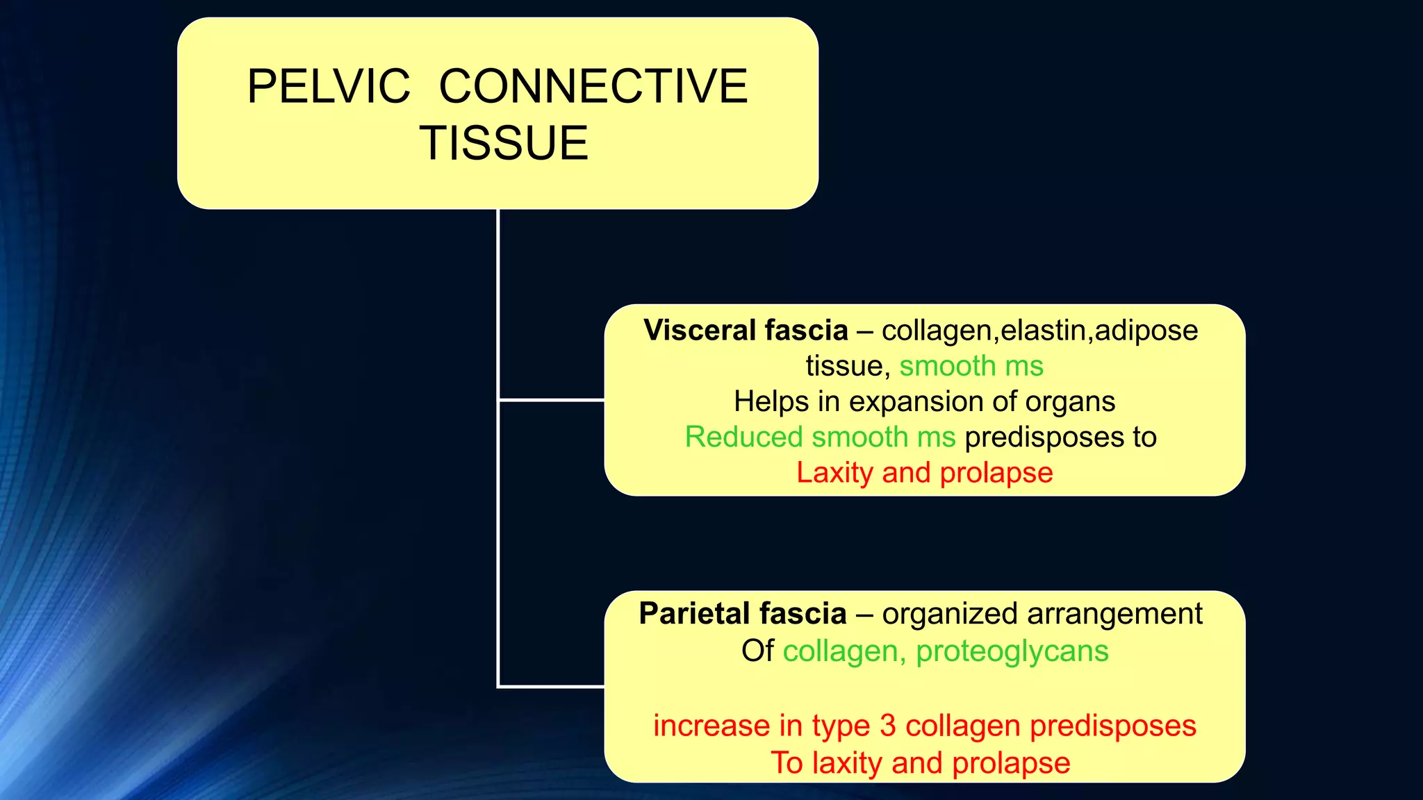 Vault prolapse, Pelvic organ Prolapse, Supports Of Uterus | PPSX