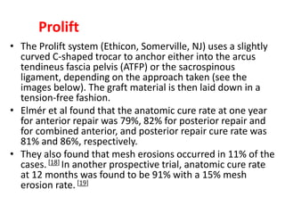 Vaginal Vault prolapse and suspension | PPTX